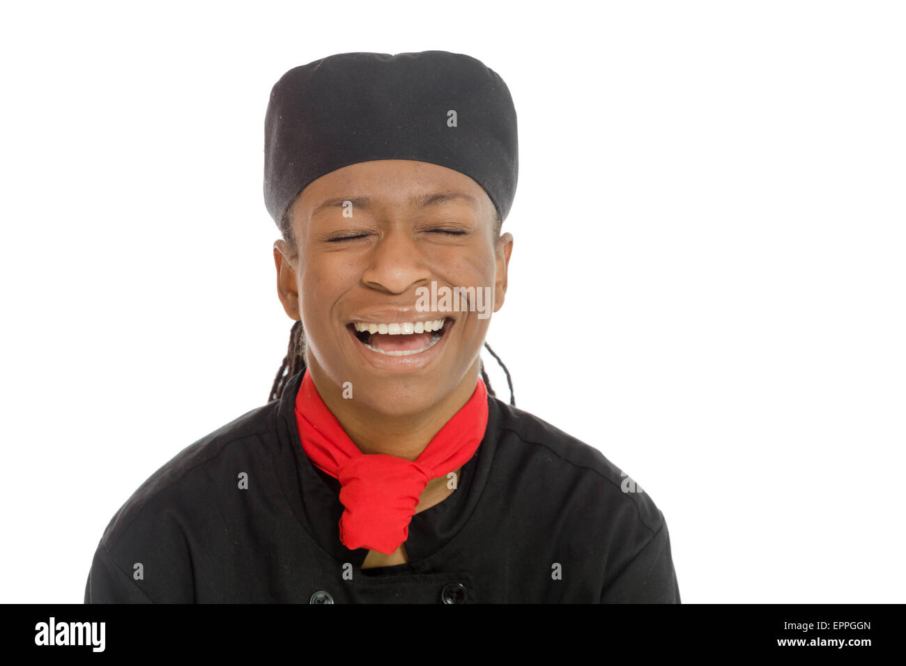 Model isolated on plain background in studio Stock Photo - Alamy