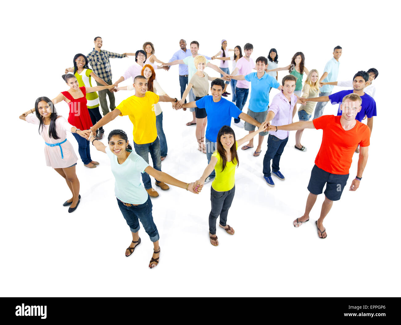 Teambuilding fun Cut Out Stock Images & Pictures - Alamy