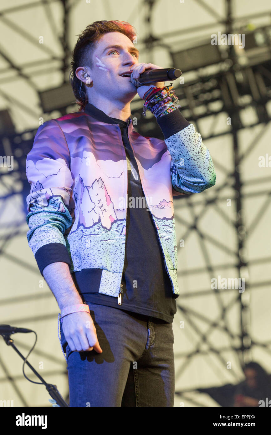 Irvine, California, USA. 16th May, 2015. Musician NICHOLAS PETRICCA of ...