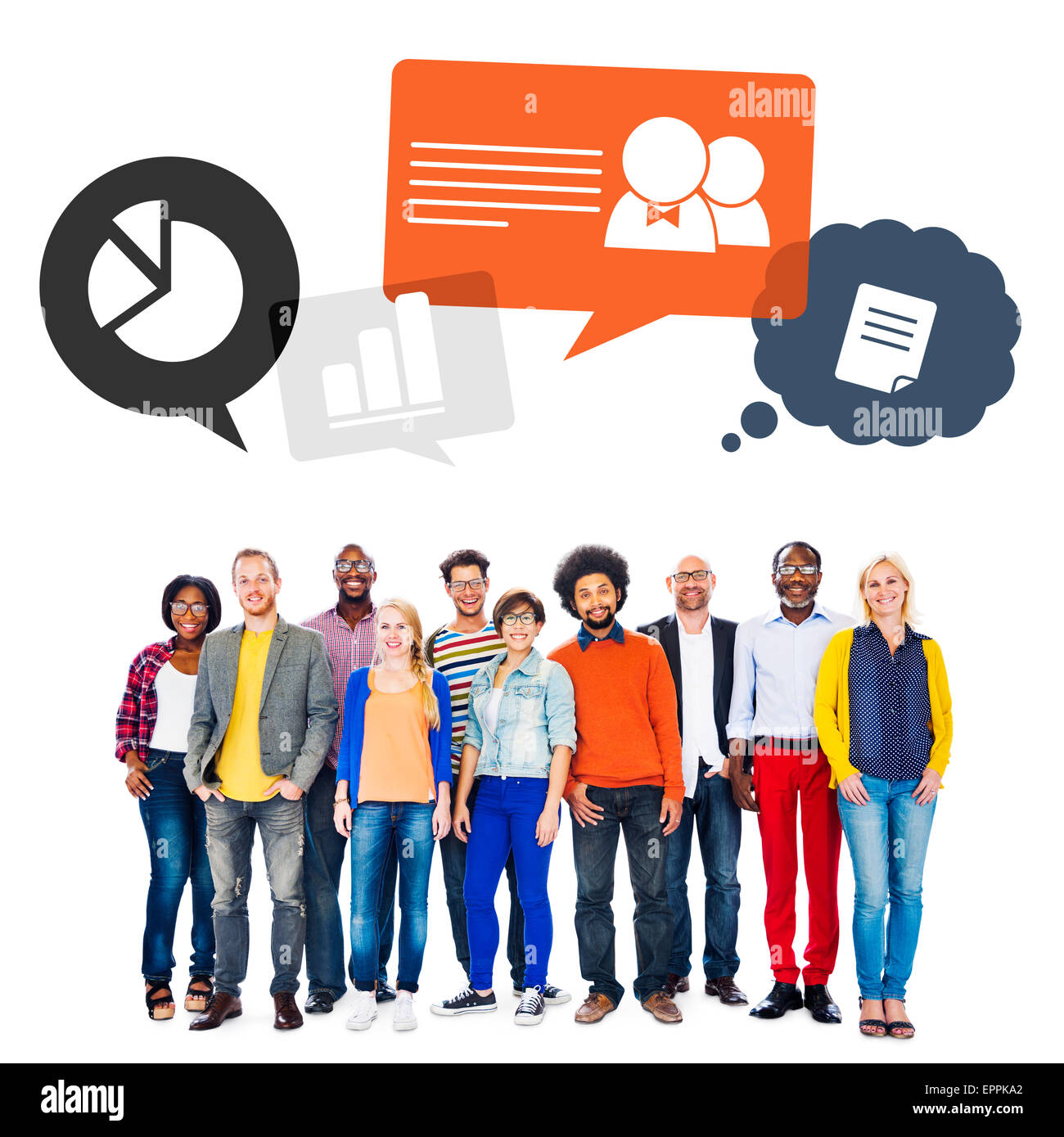 Teenager thinking bubble hi-res stock photography and images - Alamy