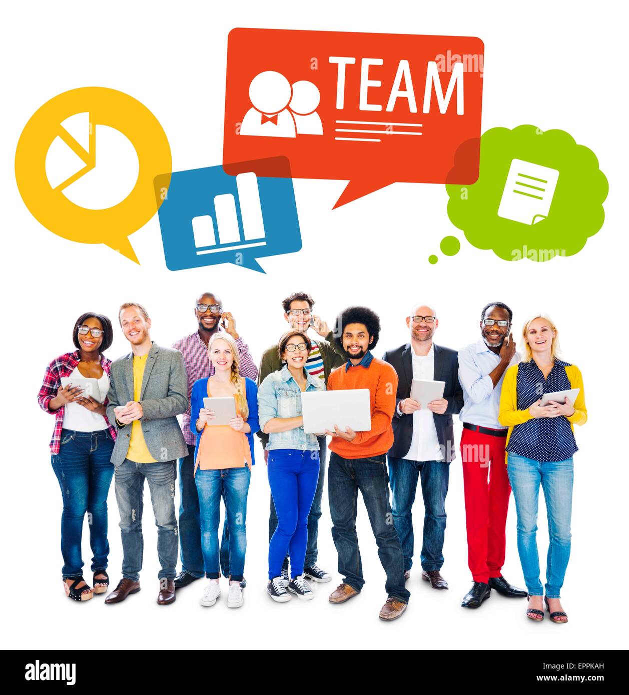 Digital team people hi-res stock photography and images - Alamy