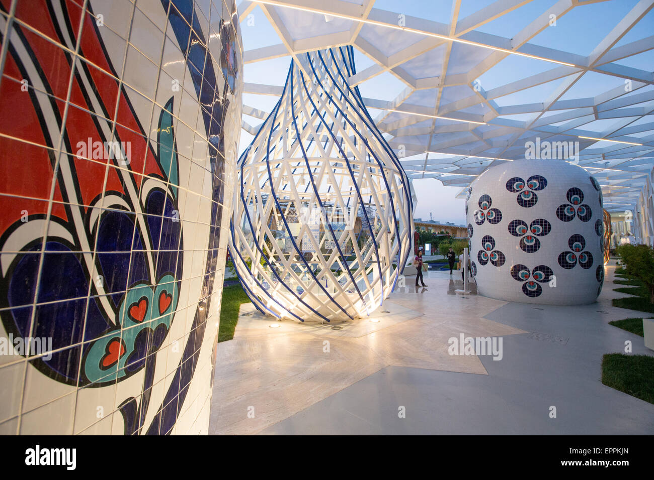 Turkey pavilion, Expo 2015 Milan Stock Photo - Alamy