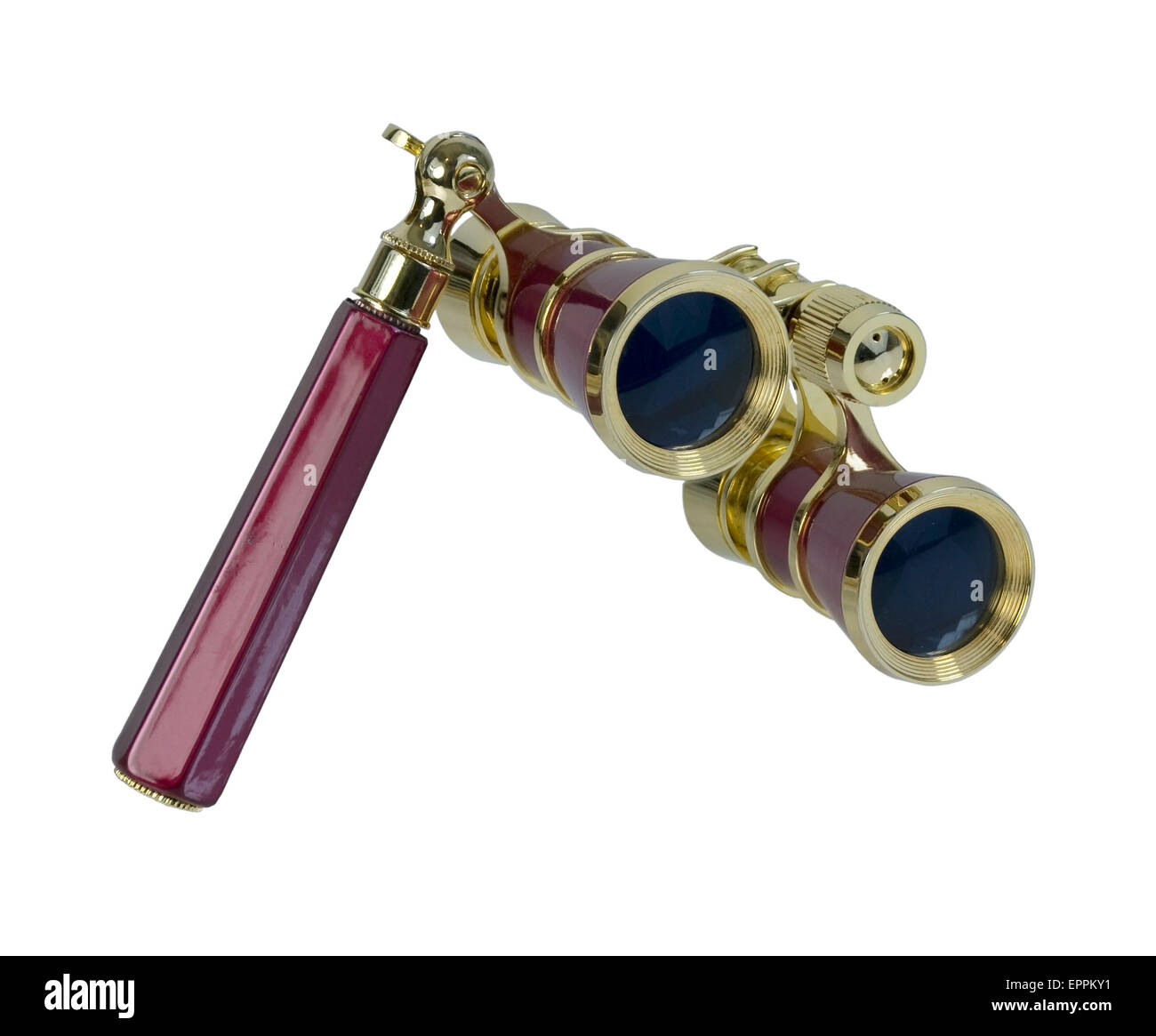 Theater goggles of red and gold for seeing the show better - path ...