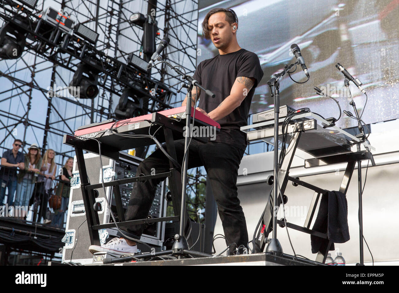 Irvine, California, USA. 16th May, 2015. Musician KENNY CARKEET (aka Y ...