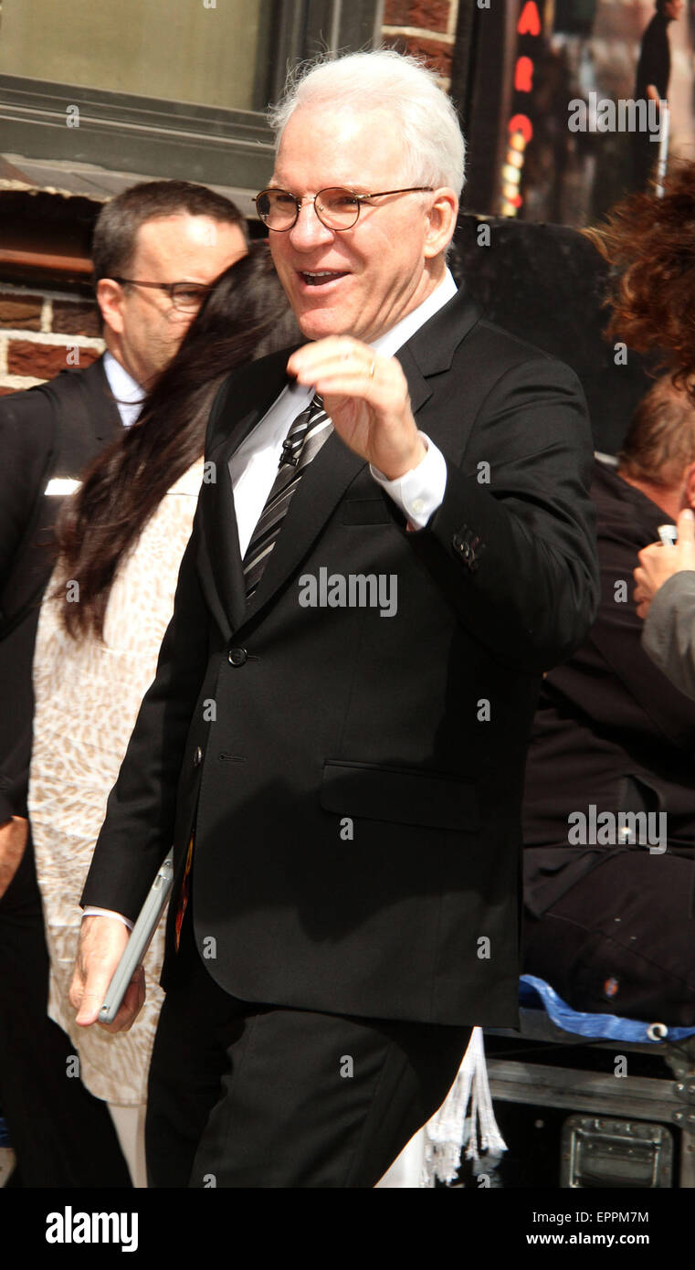 New York, New York, USA. 20th May, 2015. Comedian STEVE MARTIN attends ...