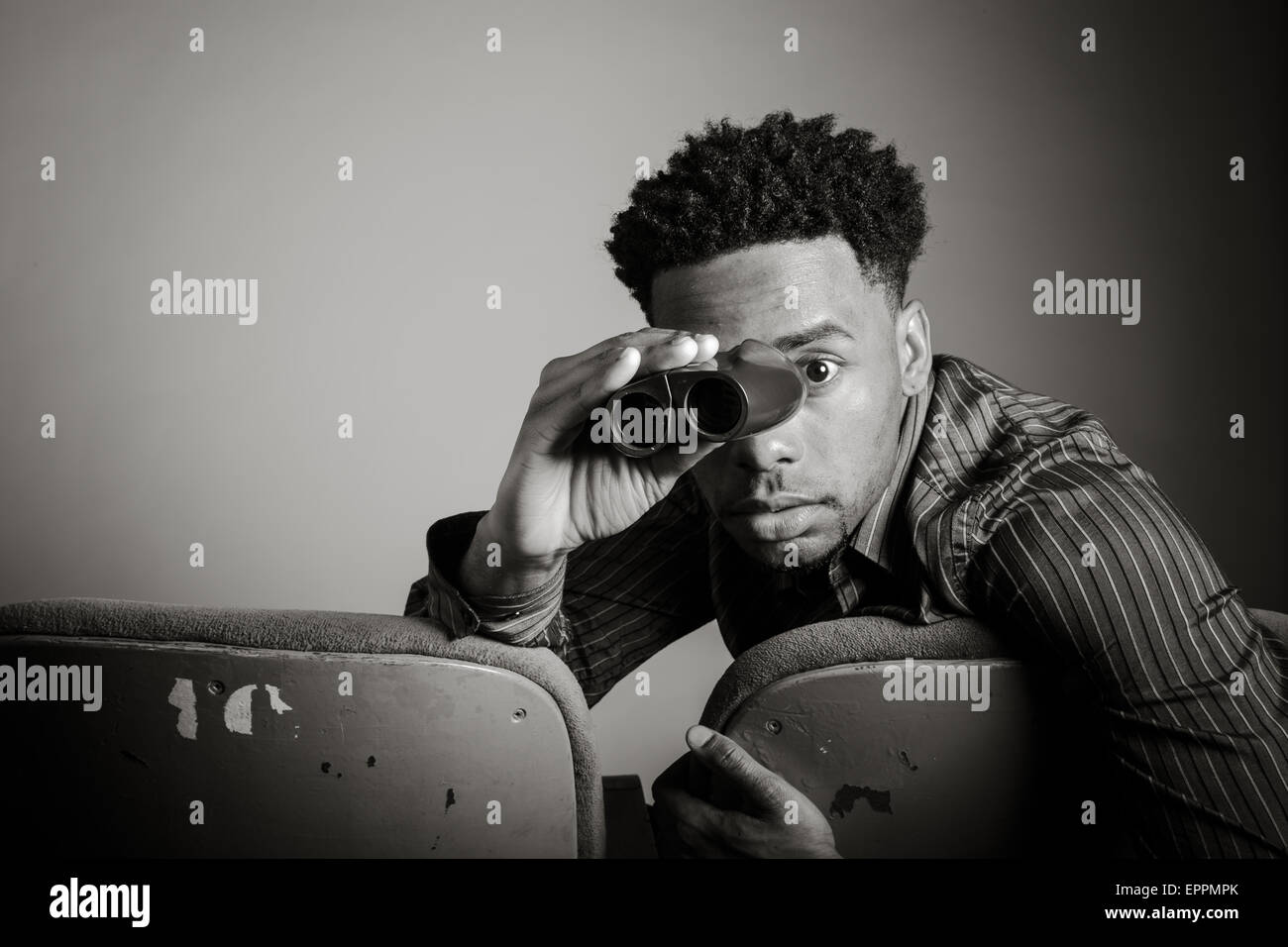 Female scientist standing and looking shocked Stock Photo - Alamy