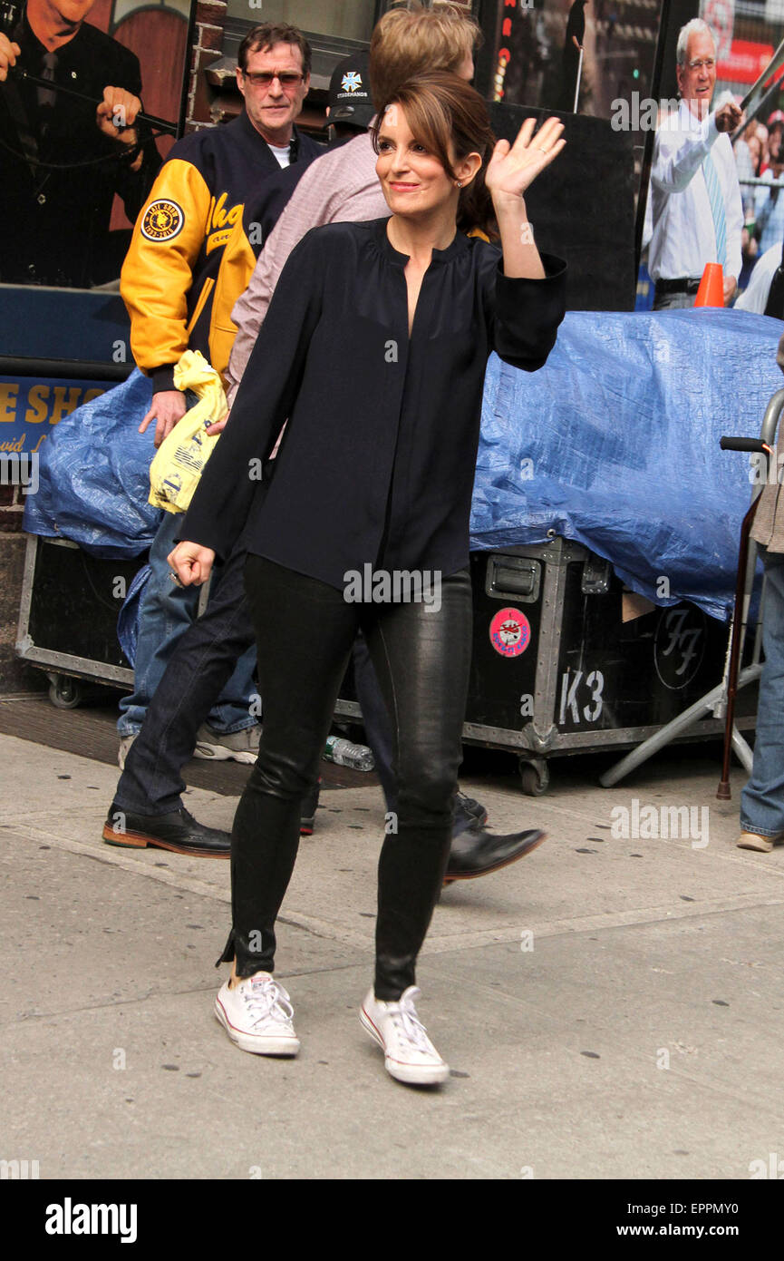 New York, New York, USA. 20th May, 2015. Comedian TINA FEY attends the ...