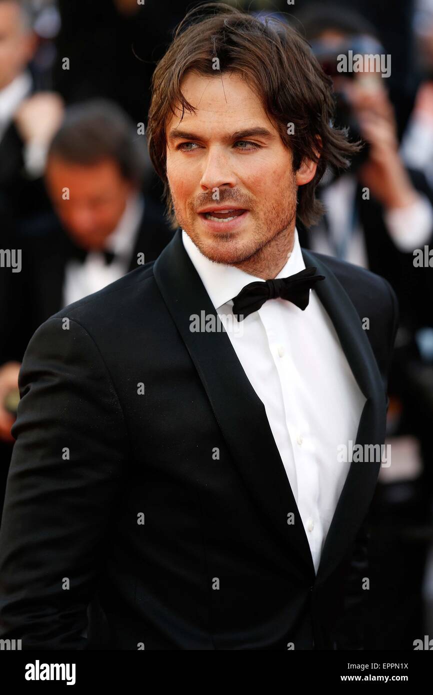 Cannes, France. 20th May, 2015. Ian Somerhalder .premiere 'Youth ...