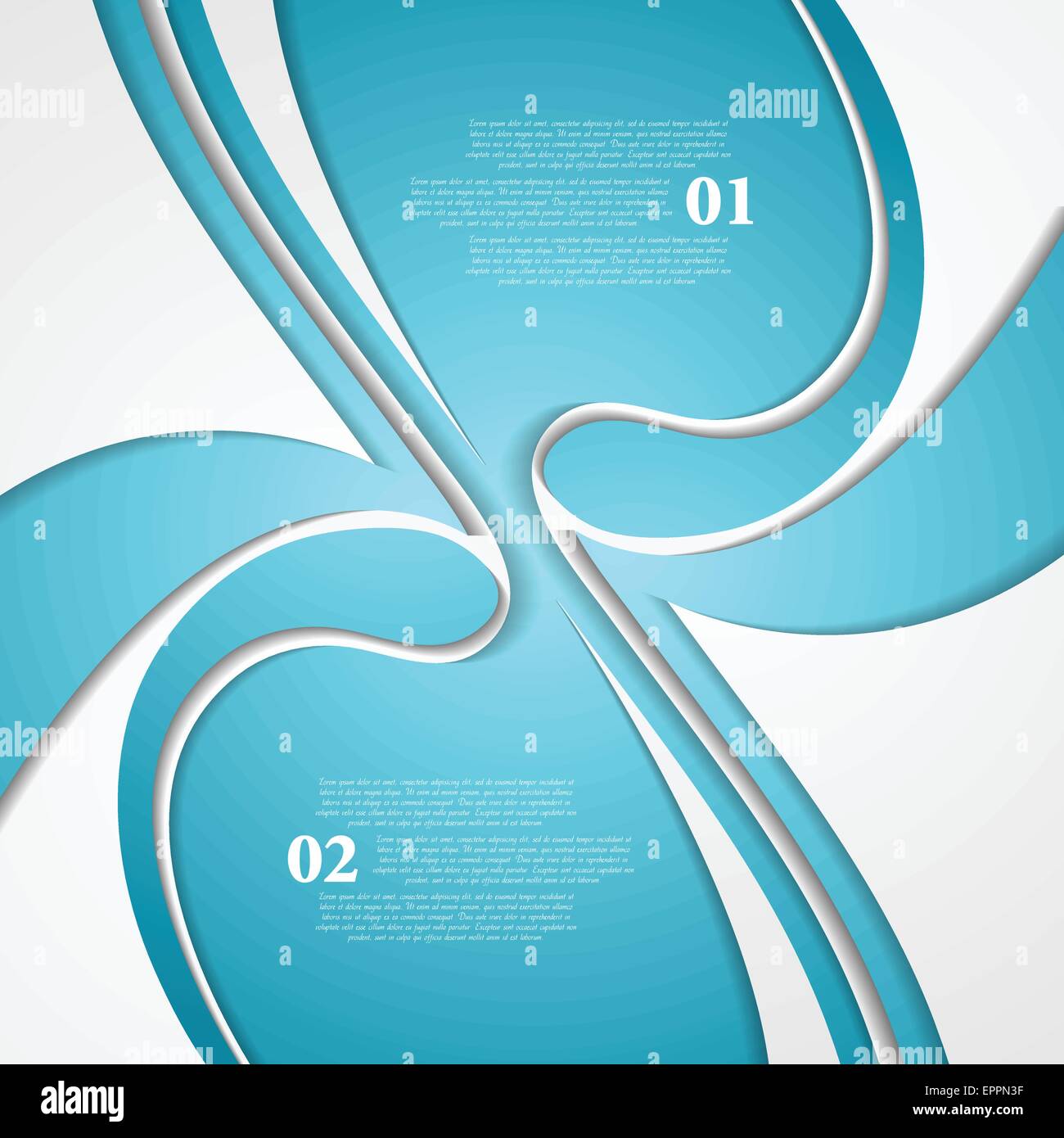 Abstract blue corporate wavy pattern design. Vector background Stock ...