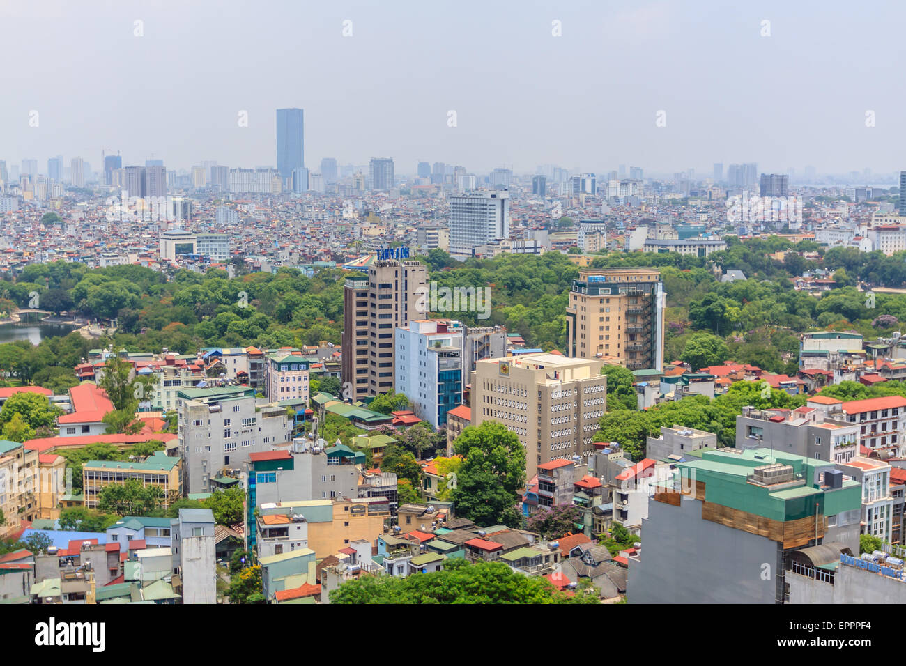 Hanoi cityscape at afternoon Stock Photo - Alamy