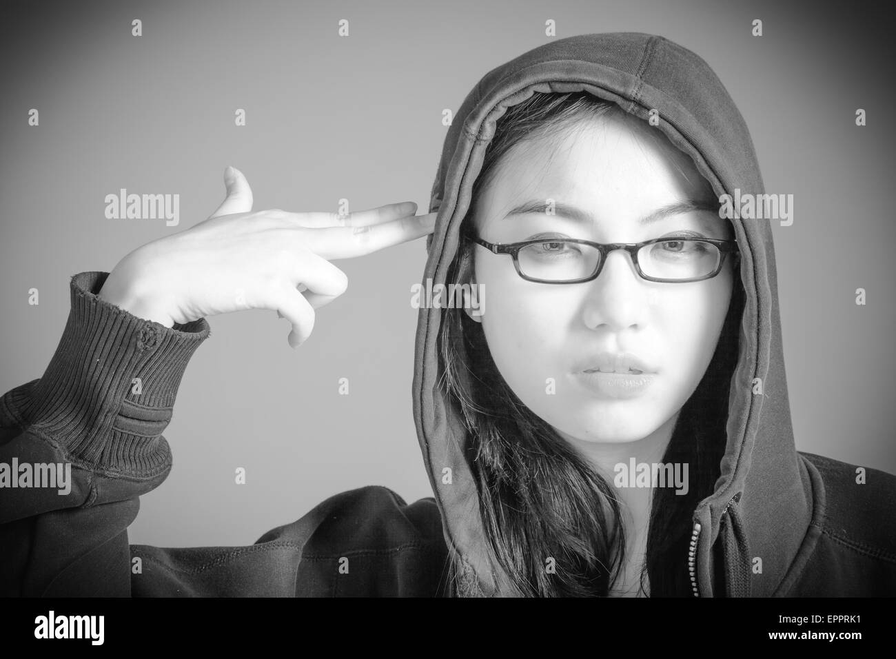 Miniature people car Black and White Stock Photos & Images - Alamy