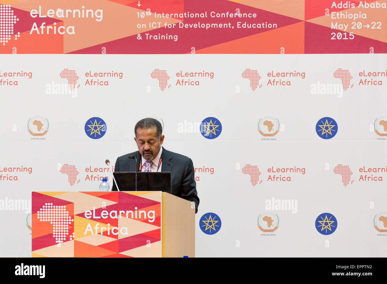 Addis Ababa, Ethiopia. 20th May, 2015. Noah Samara, Chairman and CEO ...