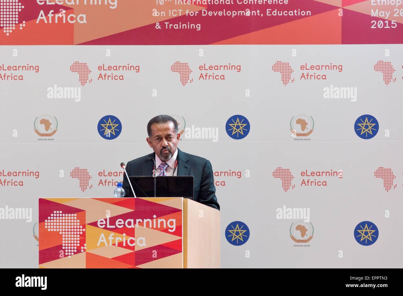 Addis Ababa, Ethiopia. 20th May, 2015. Noah Samara, Chairman and CEO ...