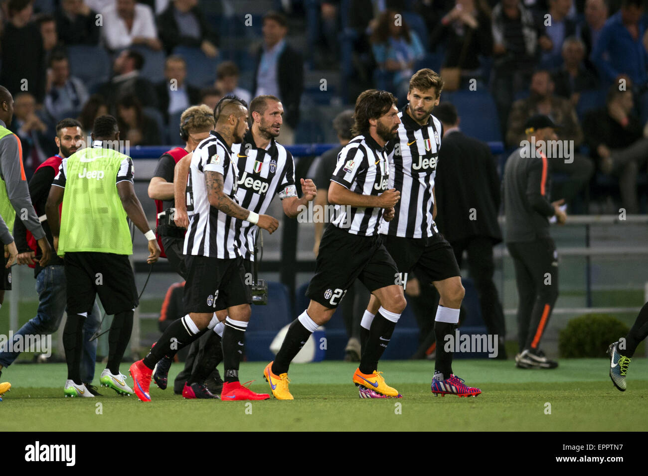 Rome, Italy. 20th May, 2015. Juventus team group Football/Soccer ...