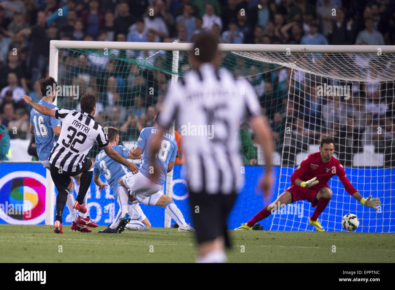 Rome, Italy. 20th May, 2015. Alessandro Matri (Juventus) Football ...