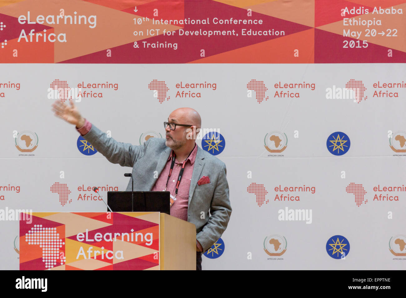 Addis Ababa, Ethiopia. 20th May, 2015. Mark Surman, Executive Director ...