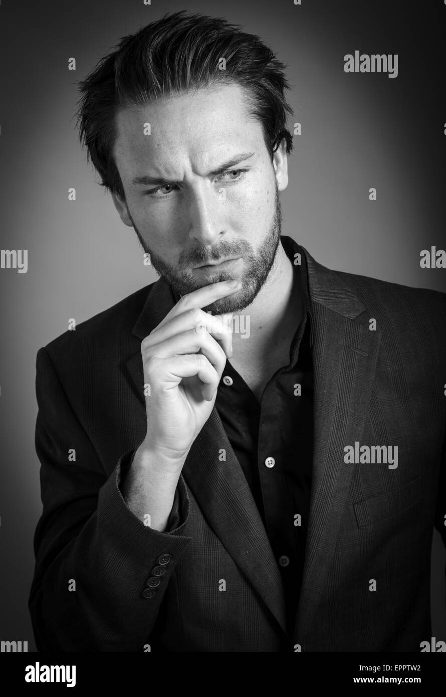 Policeman standing with his arms akimbo Stock Photo - Alamy