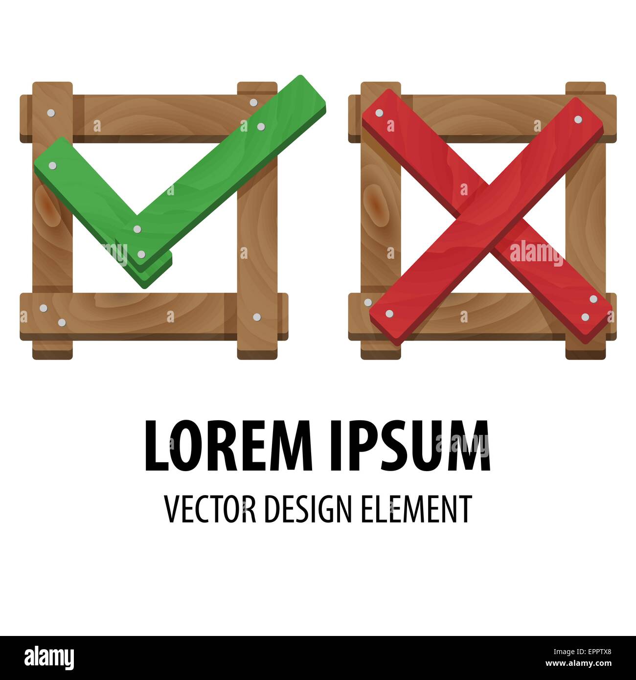 Mark wood Stock Vector Images - Alamy