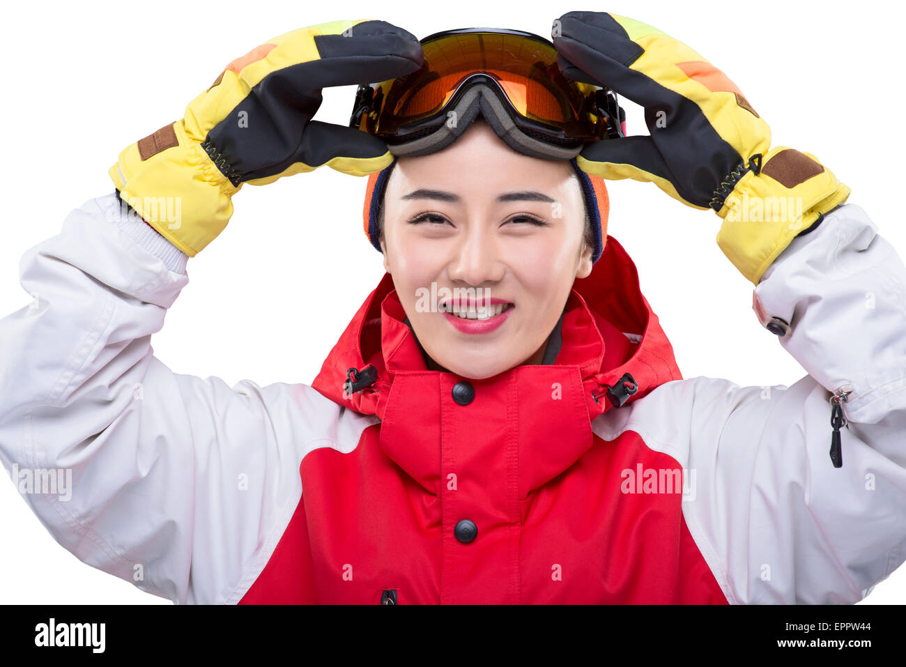 Adjusting goggles hi-res stock photography and images - Alamy