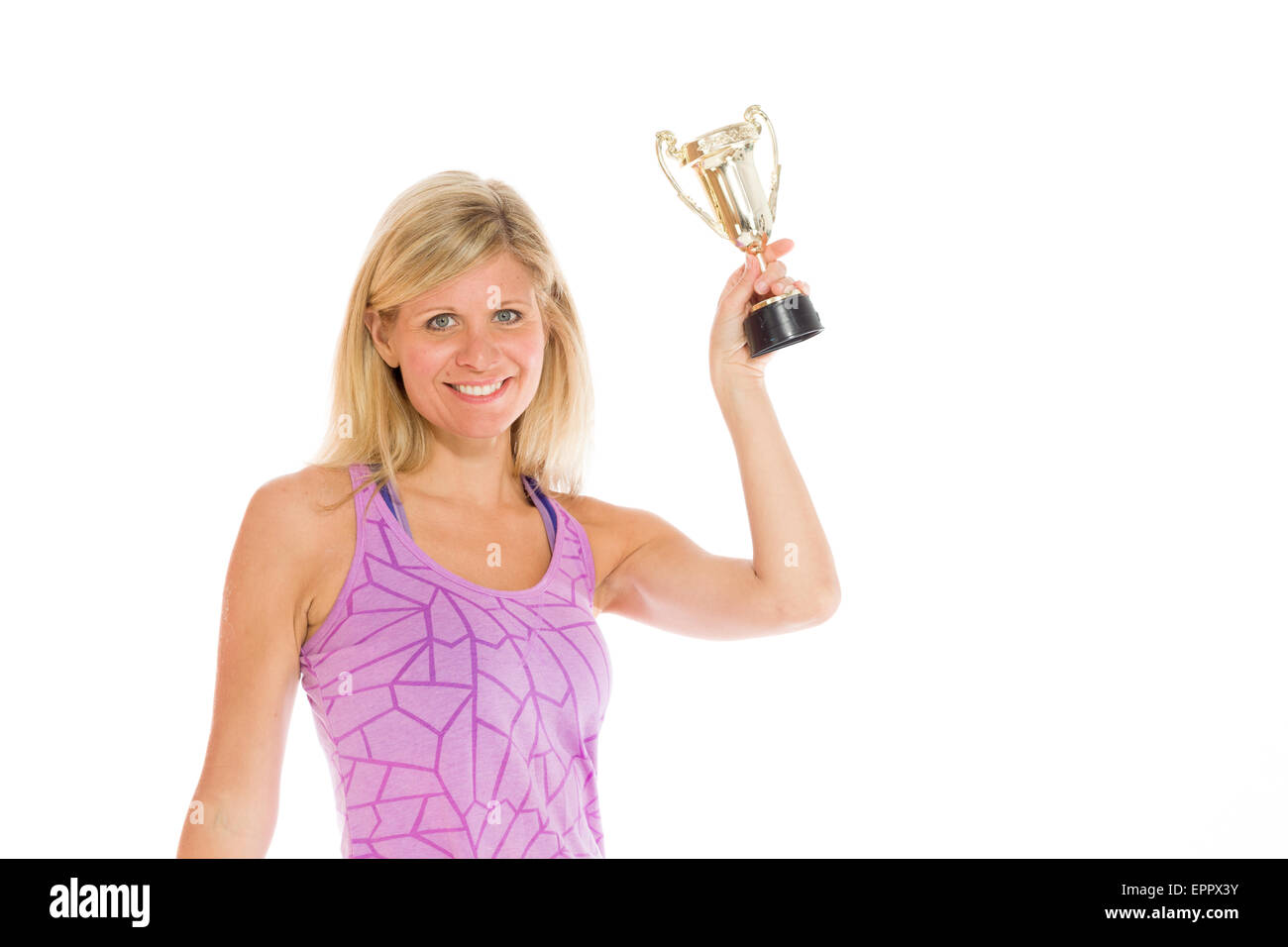 Model isolated on plain background in studio Stock Photo - Alamy