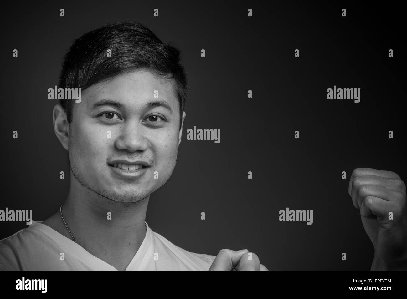 Celebrating model Black and White Stock Photos & Images - Alamy