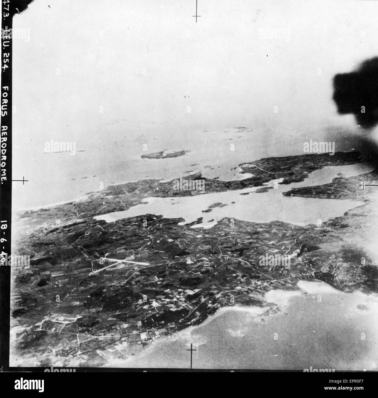 FORUS AIRFIELD, south west Norway. RAF reconnaissance photo of the ...