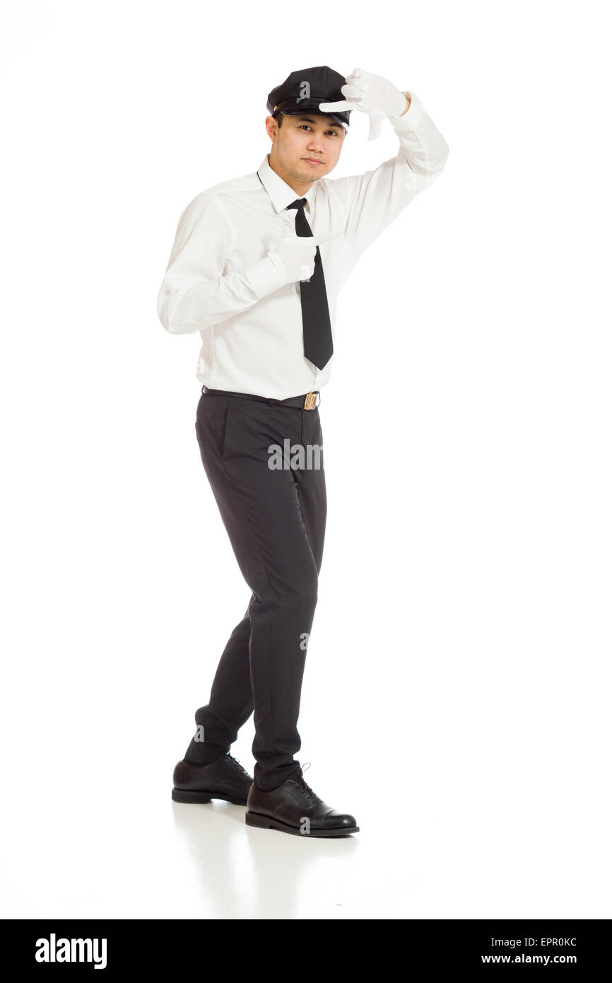 Well dressed driver Cut Out Stock Images & Pictures - Alamy