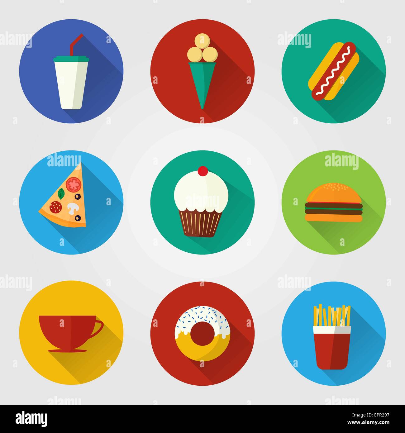 Fast Food Icon Vector