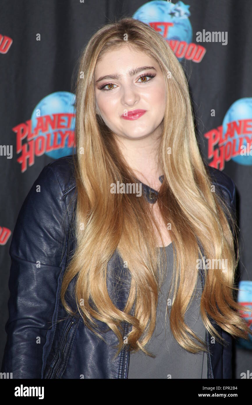Planet Hollywood present Willow Shields in her role as Primrose ...