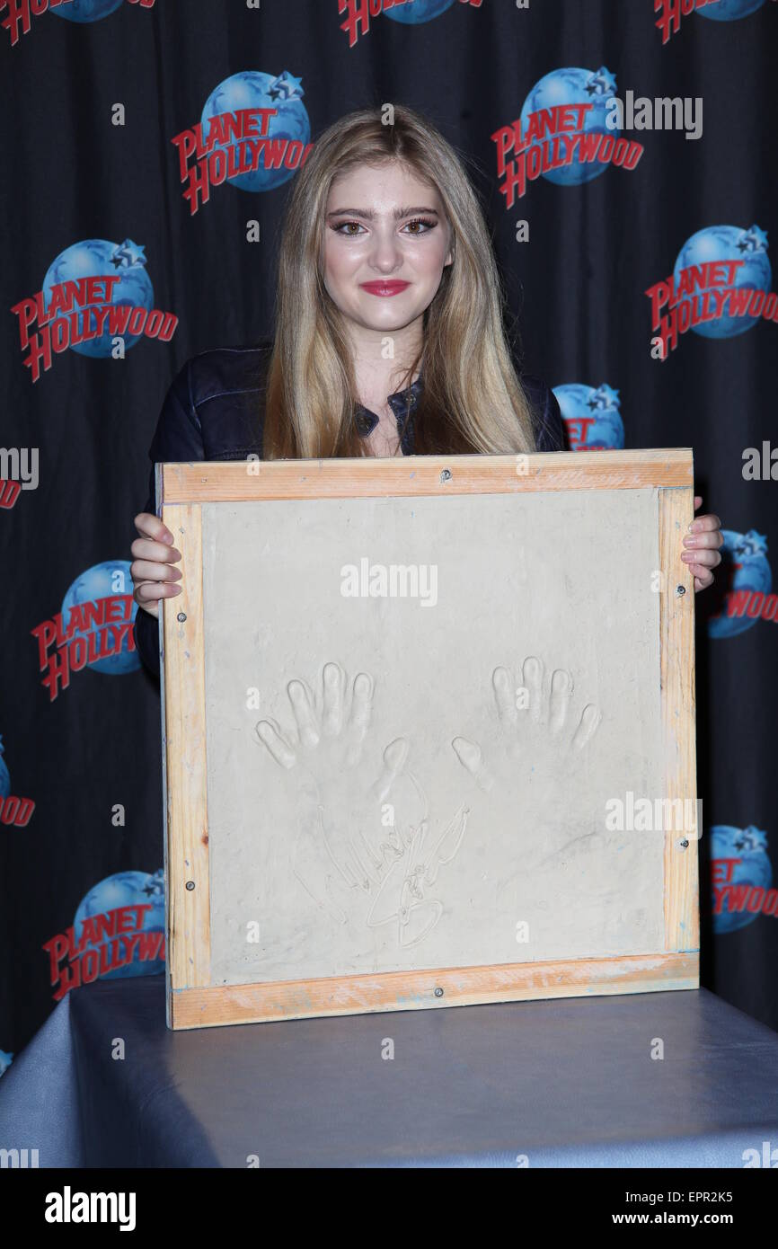 Planet Hollywood present Willow Shields in her role as Primrose ...