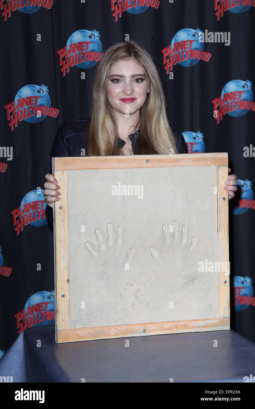 Planet Hollywood present Willow Shields in her role as Primrose ...