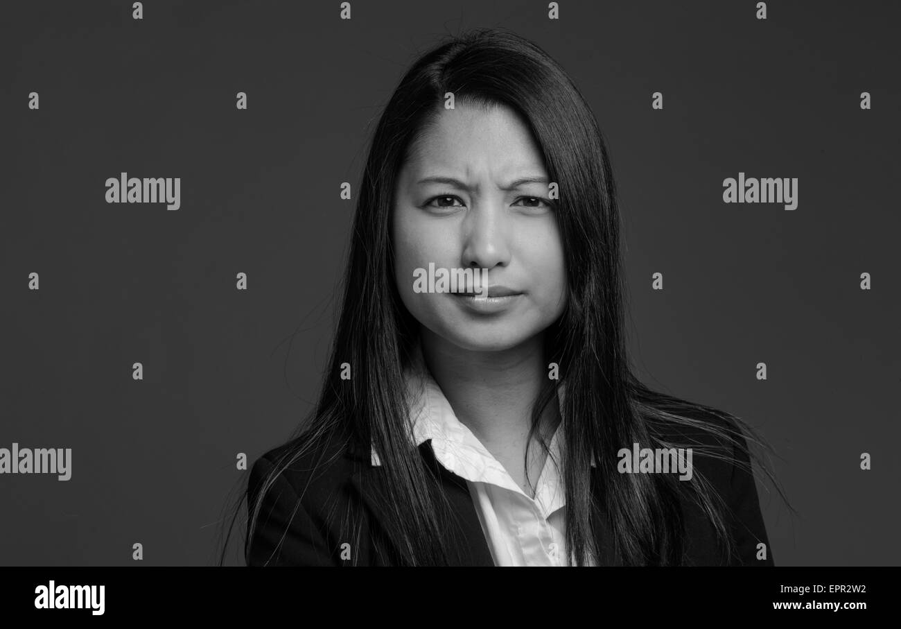 Model sadness upset worried Stock Photo - Alamy