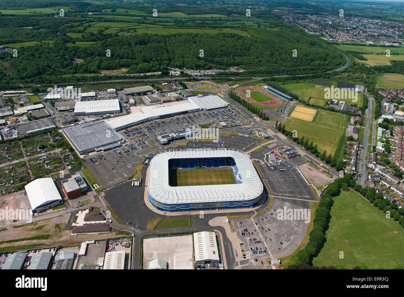 Cardiff City Stadium High Resolution Stock Photography and Images - Alamy