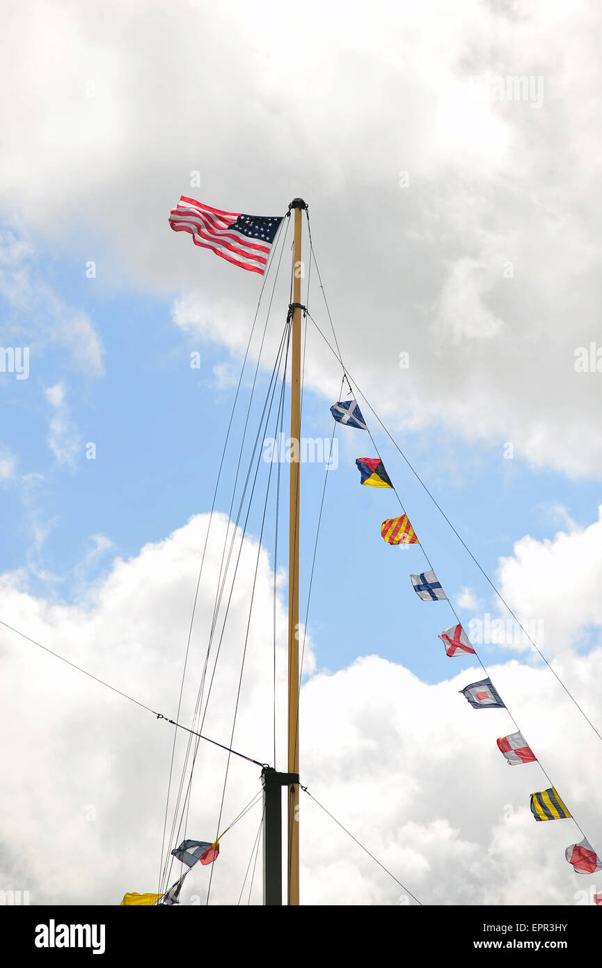 Ss flag hi-res stock photography and images - Alamy