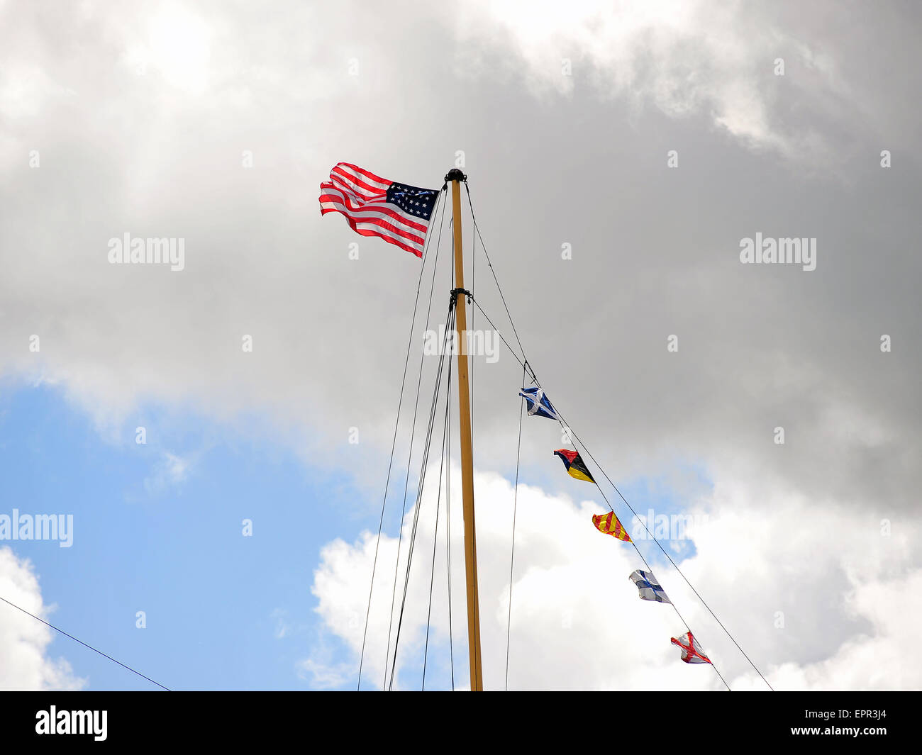 Ss flag hi-res stock photography and images - Alamy