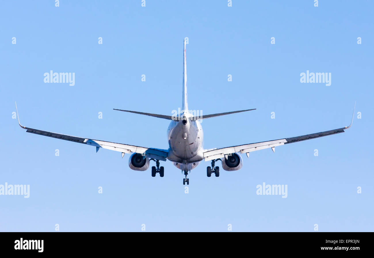 Air Europa, Boeing 737-85P in flight as seen from below Stock Photo - Alamy
