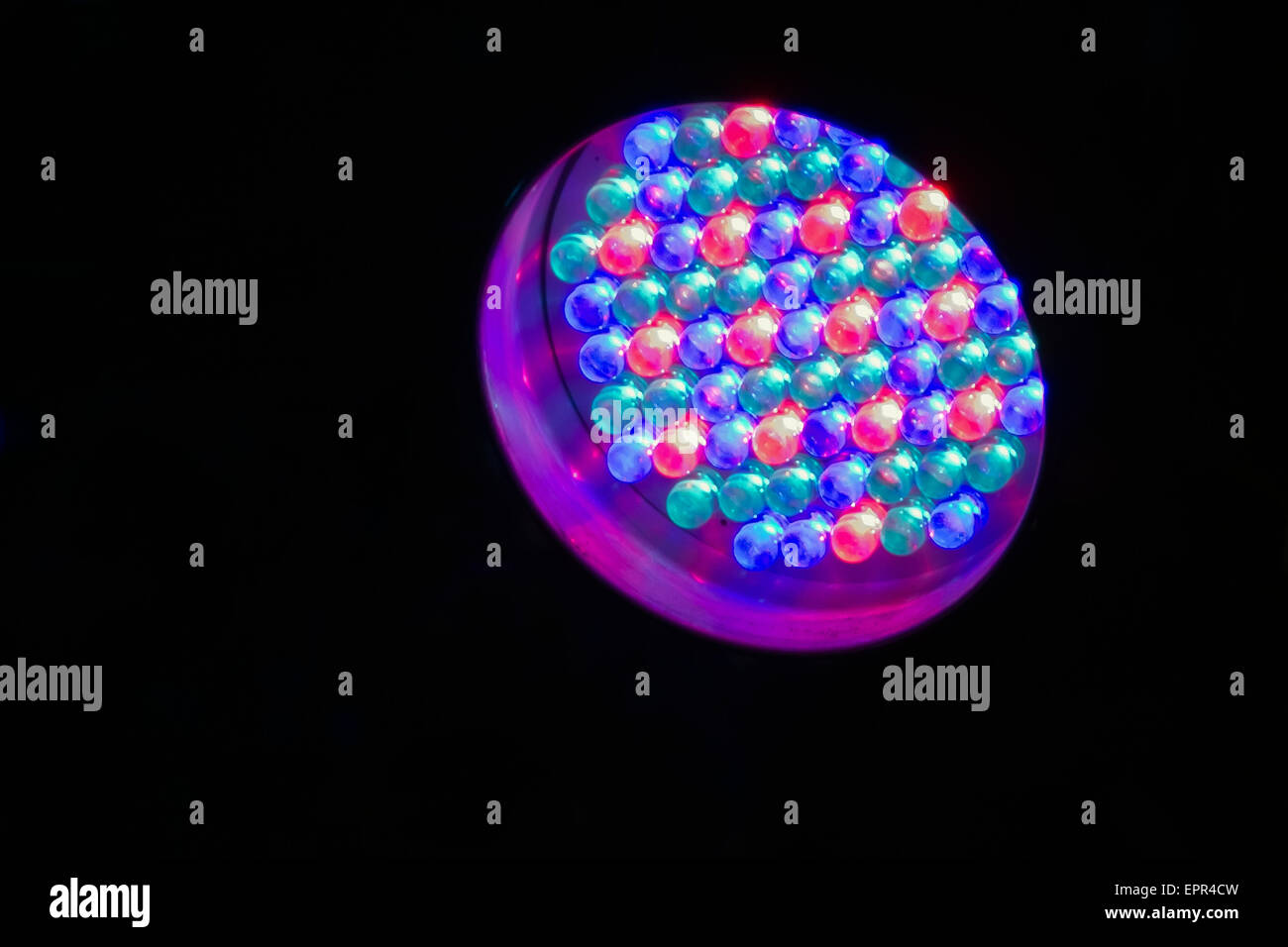 LED lamp in the darkness Stock Photo - Alamy