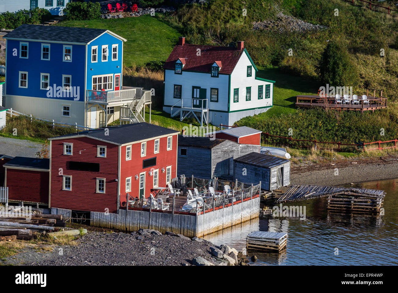 Newfoundland fishing village hi-res stock photography and images - Alamy