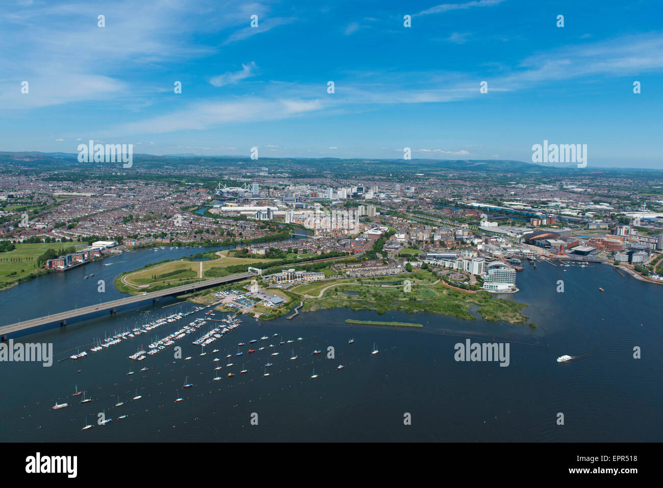 Cardiff Aerial Stock Photos & Cardiff Aerial Stock Images - Alamy