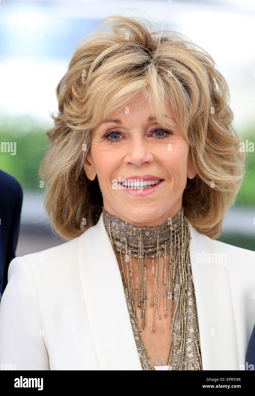 Cannes, France. 20th May, 2015. Jane Fonda Actress Youth, Photocall 68 ...