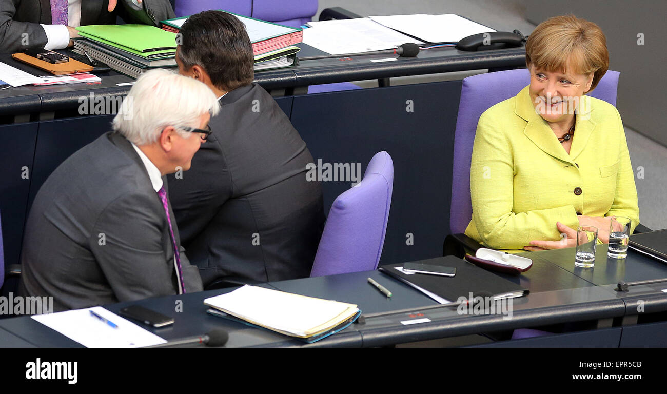 Berlin, Germany. 21st May, 2015. German Federal Chancellor Angela ...