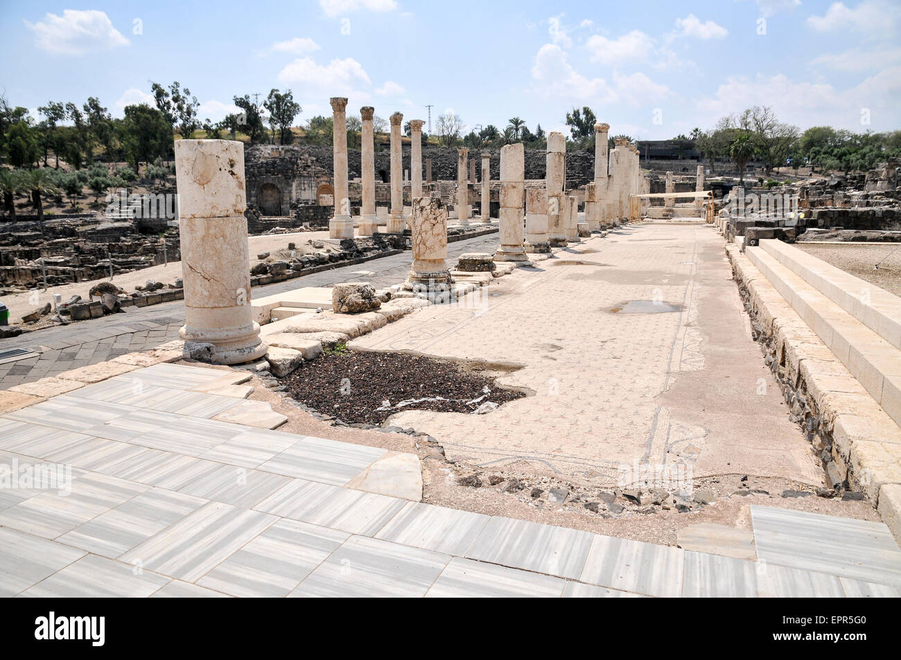 Israel, Bet Shean (Scythopolis). In 64 BCE it was taken by the Romans ...