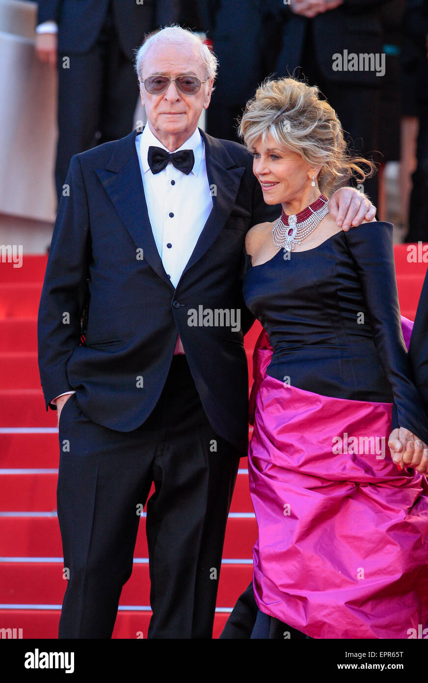 Cannes, France. 20th May, 2015. Jane Fonda, Michael Caine Actors Youth ...