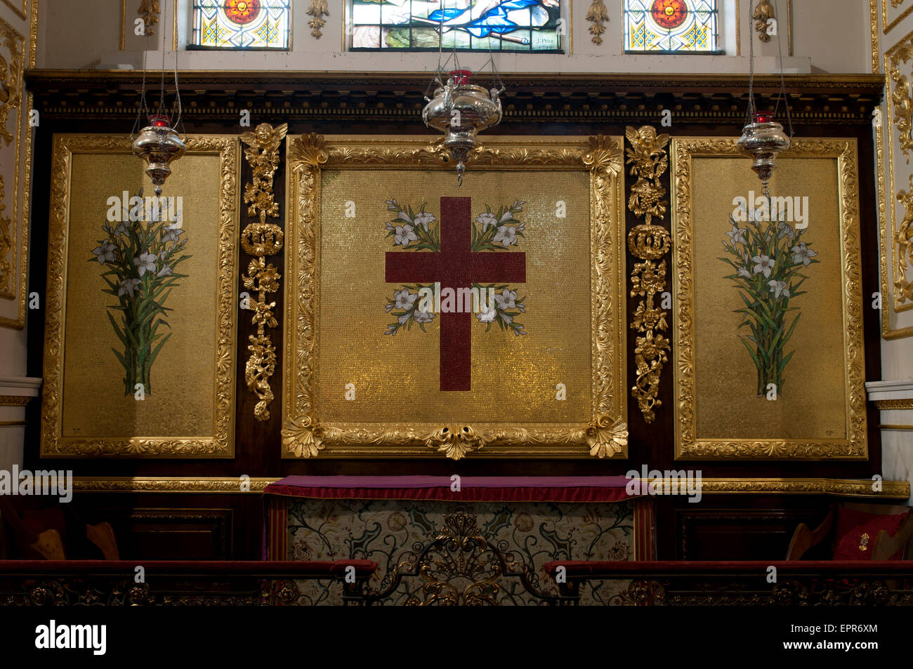 Mosaic reredos hi-res stock photography and images - Alamy