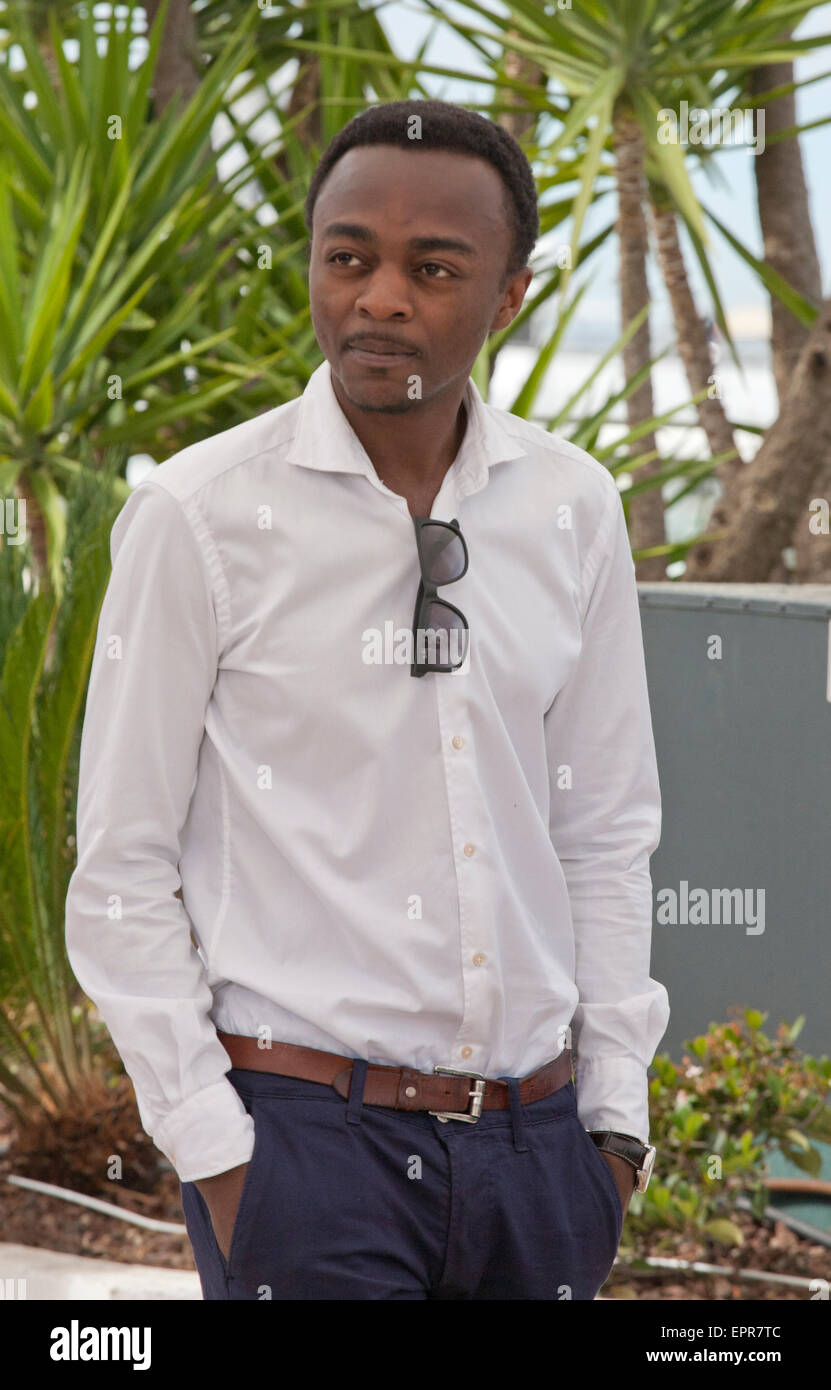 Cannes, France. 21st May, 2015. Actor Marc Zinga at the Dheepan film ...