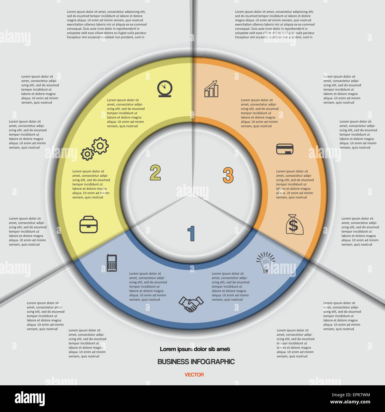 Coloured leaflet Stock Vector Images - Alamy