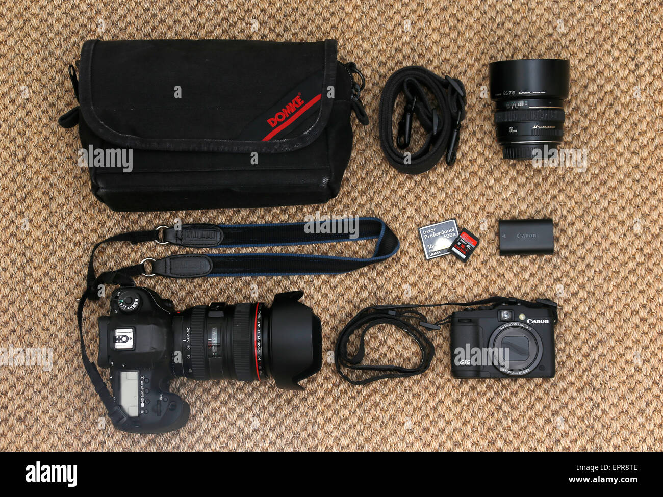 Professional Canon Photographic equipment including Camera bodies and a ...