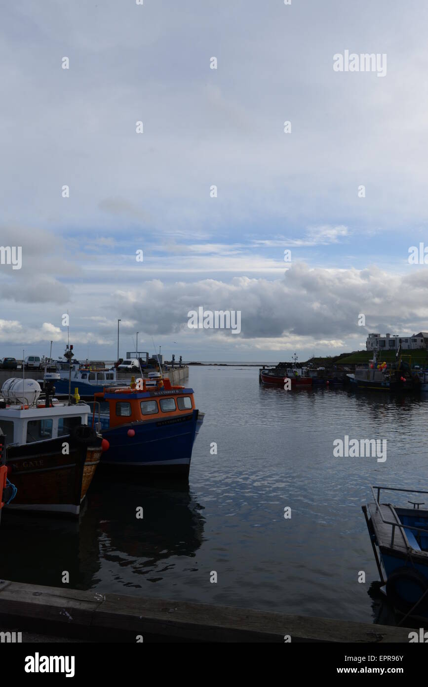 Seahouses harbour hi-res stock photography and images - Alamy