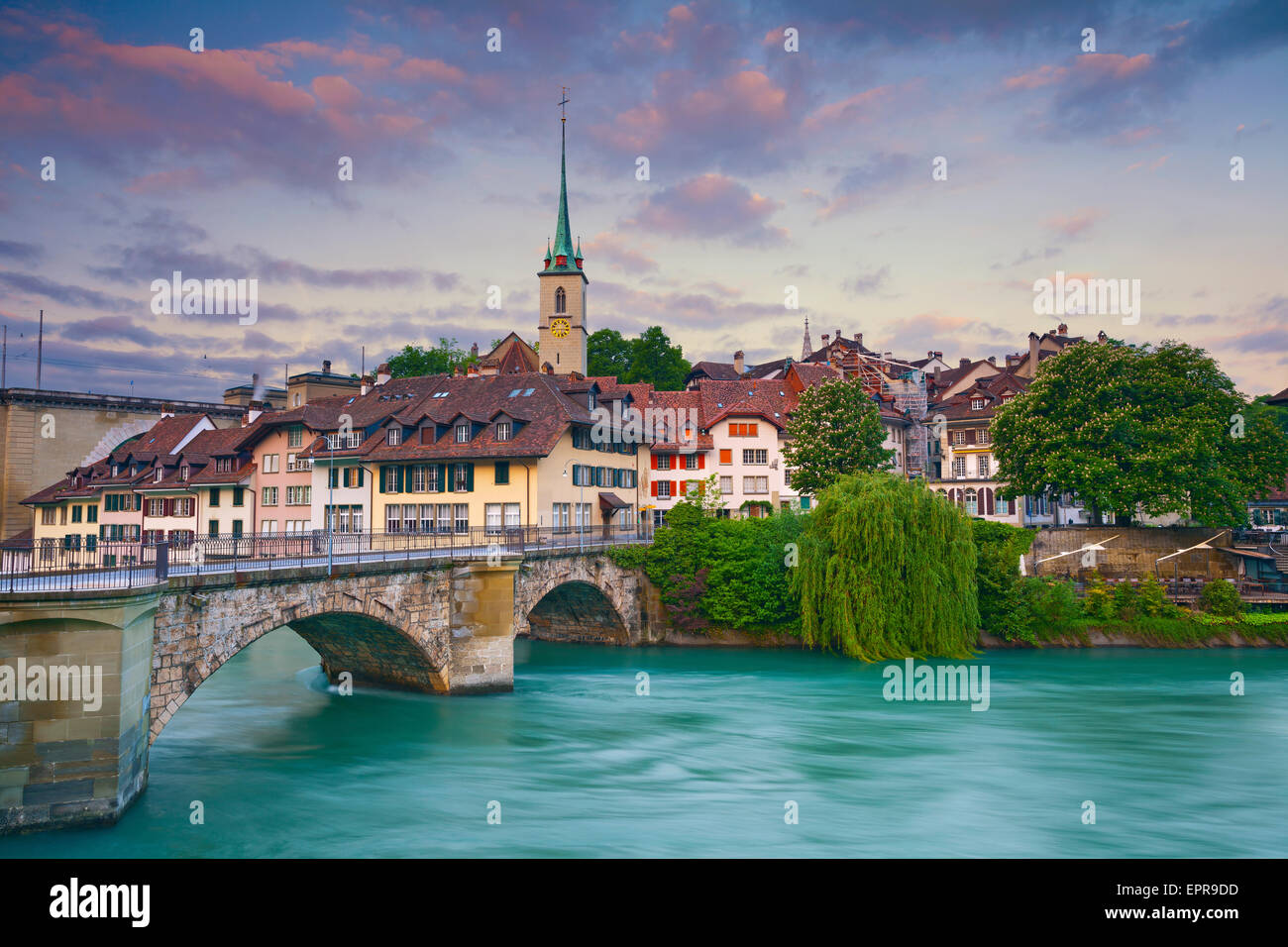 Bern. Image of Bern, capital city of Switzerland, during sunrise Stock ...