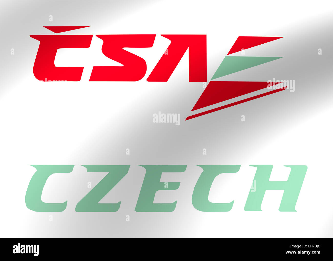 CSA Czech Airlines logo icon flag symbol emblem sign Stock Photo - Alamy